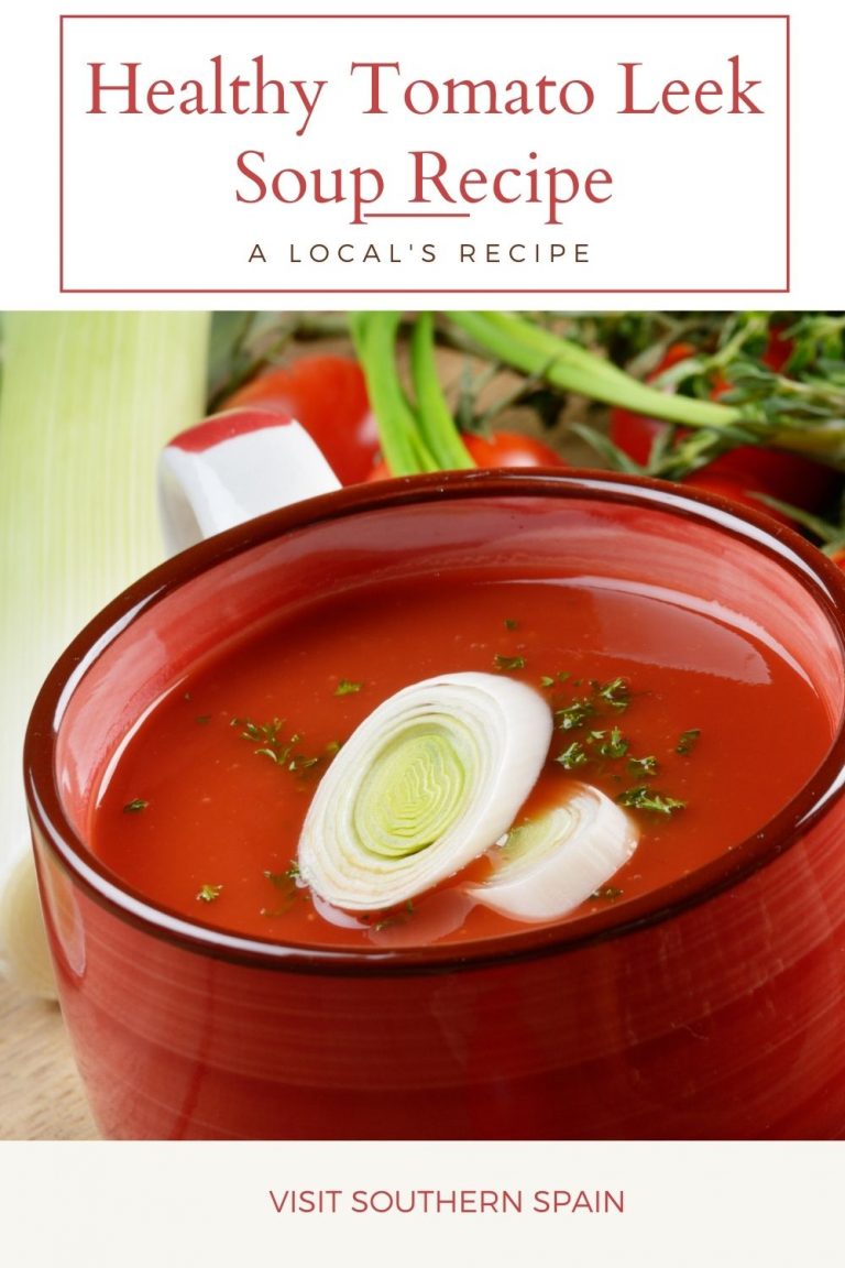 Spanish Tomato Leek Soup Recipe - Visit Southern Spain