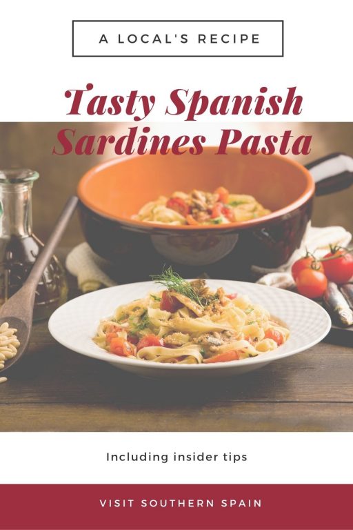 Spanish Sardines Pasta (Quick Recipe) - Visit Southern Spain