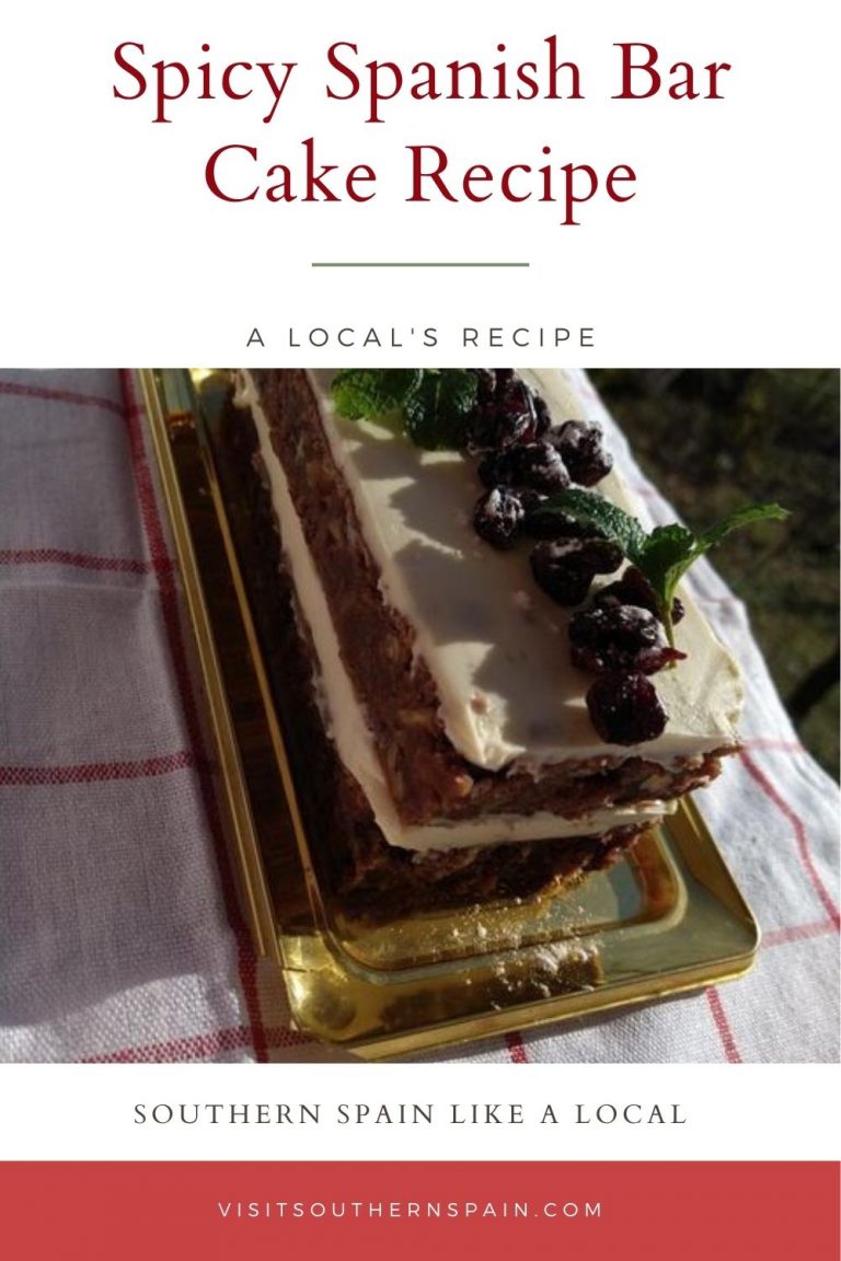 Spicy Spanish Bar Cake - Visit Southern Spain
