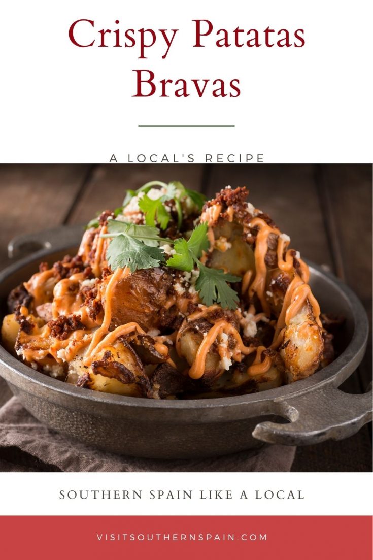 Crispy Patatas Bravas [Spanish Fried Potatoes] - Visit Southern Spain