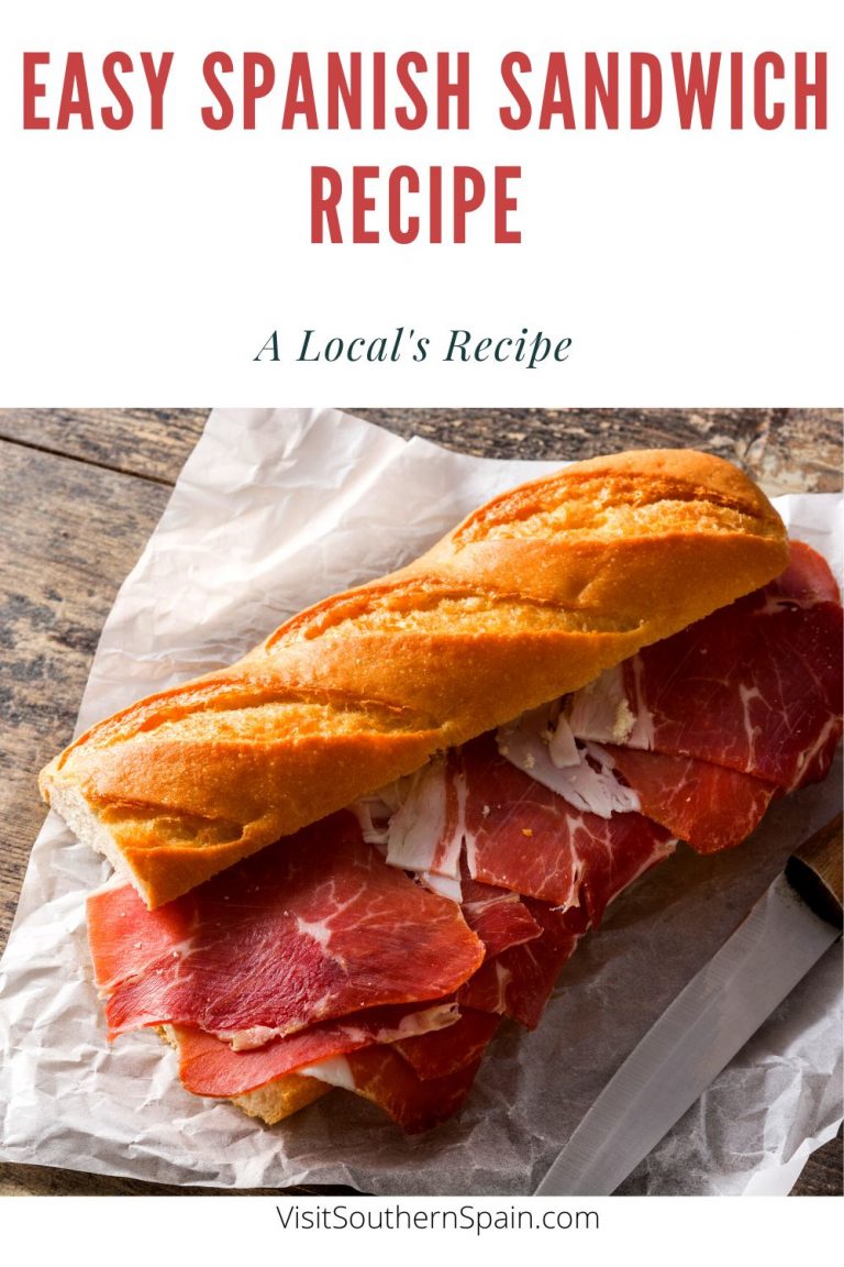 Easy Spanish Sandwich Recipe [El Serranito] - Visit Southern Spain