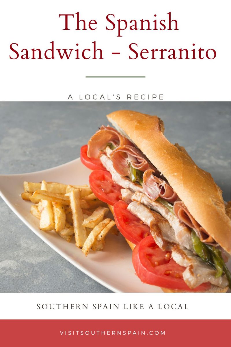 Easy Spanish Sandwich Recipe [El Serranito] - Visit Southern Spain