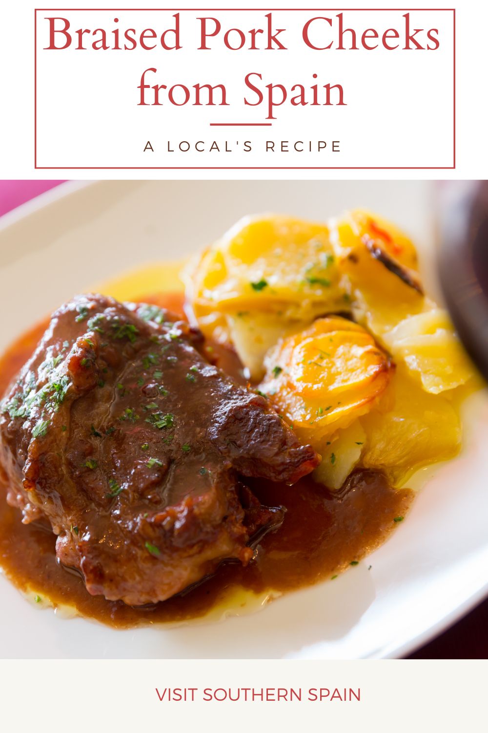 Tender Braised Pork Cheeks from Spain - Visit Southern Spain