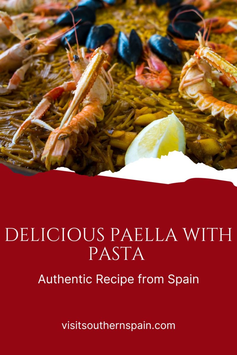 Easy Paella with Pasta Recipe from Spain