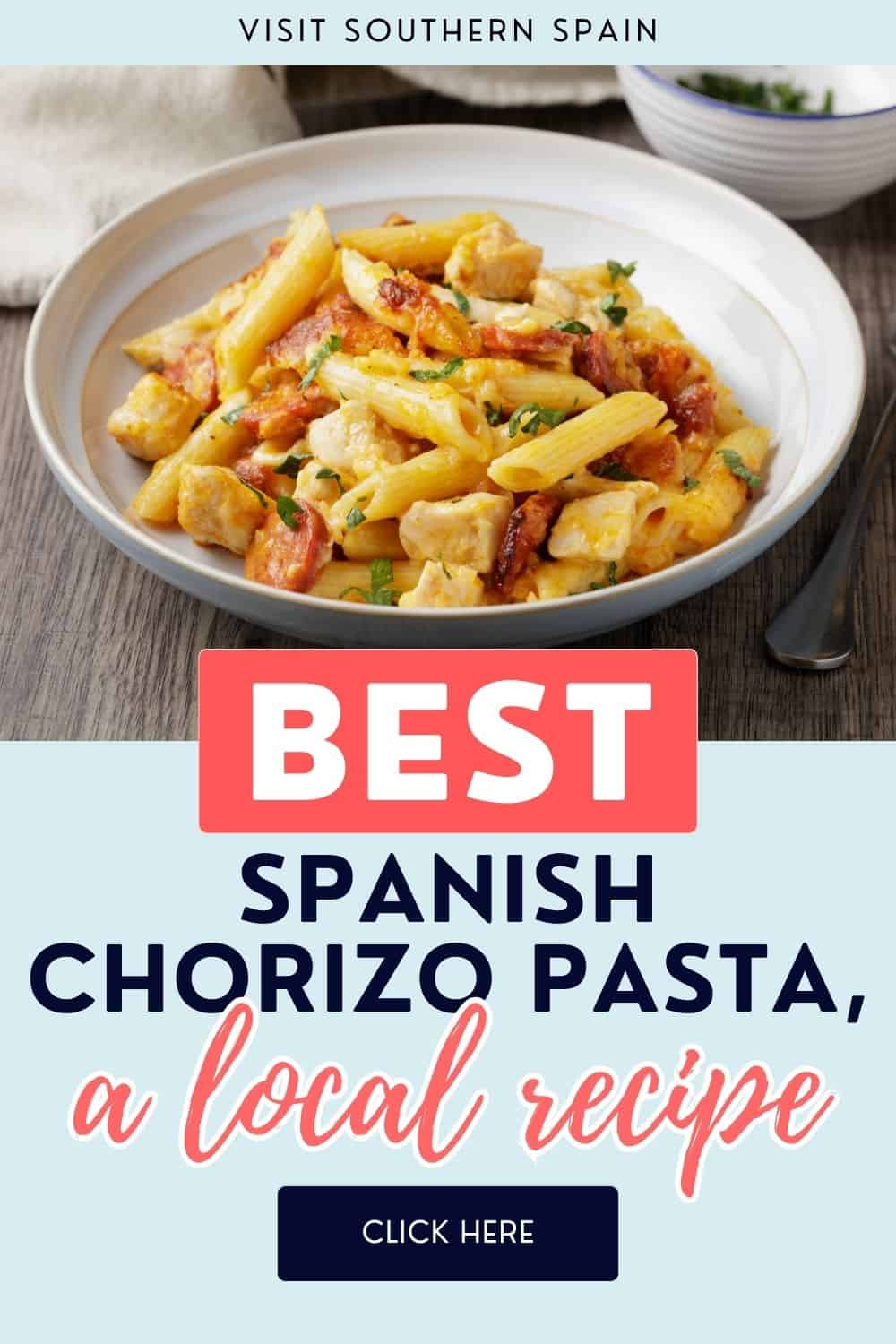 Spanish Chorizo Pasta with Tomato Sauce Recipe