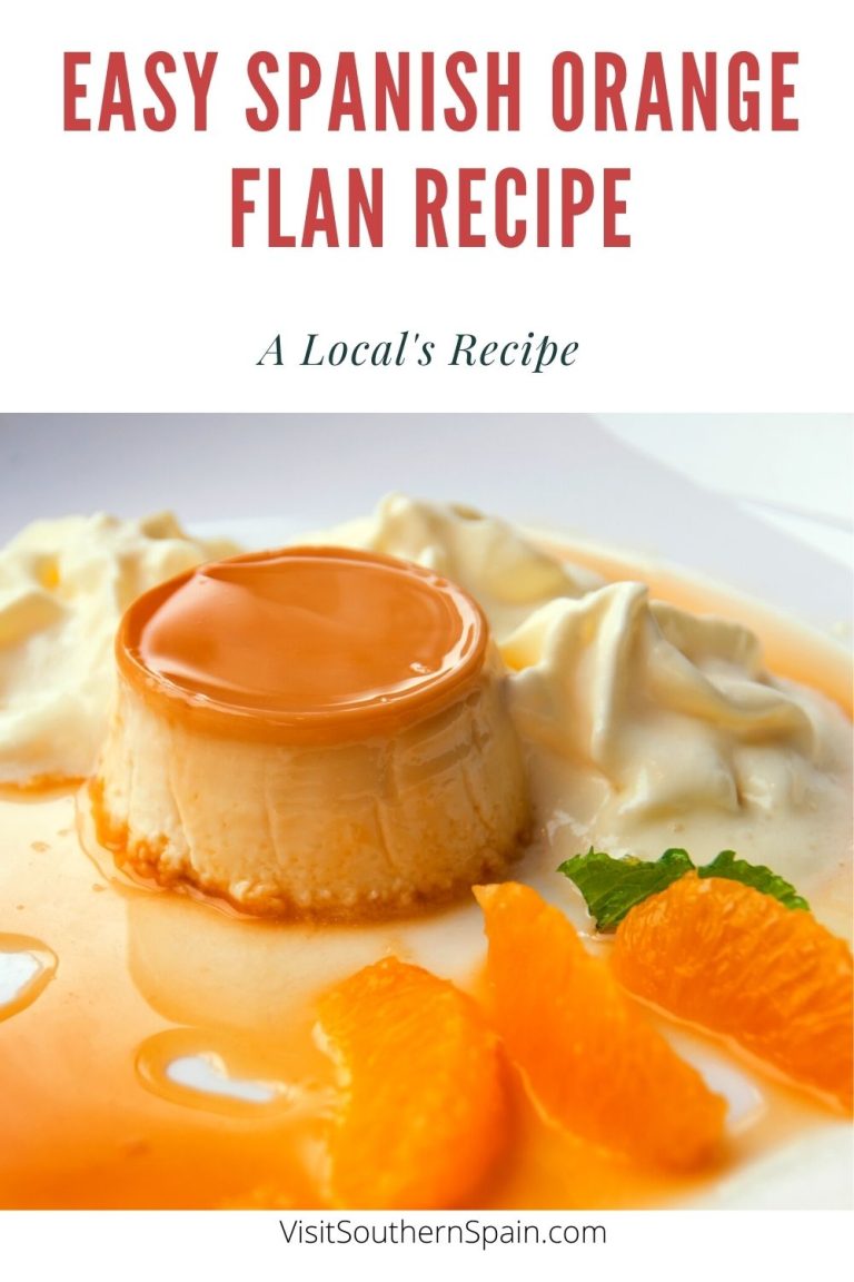Easy Spanish Orange Flan Recipe - Flan de Naranja - Visit Southern Spain