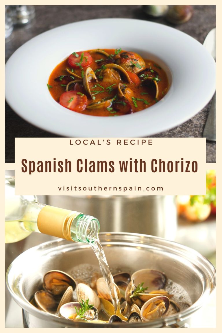 Easy Spanish Clams with Chorizo Recipe - Visit Southern Spain