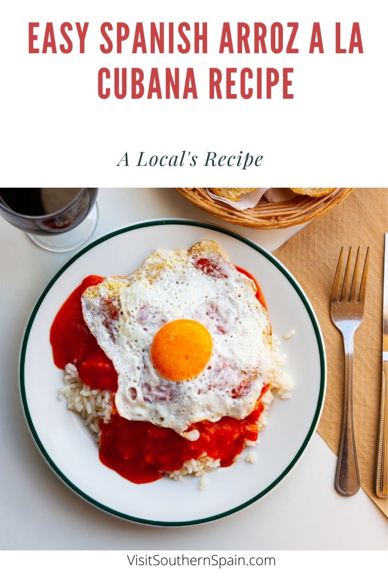 Easy Spanish Arroz a la Cubana Recipe - Visit Southern Spain