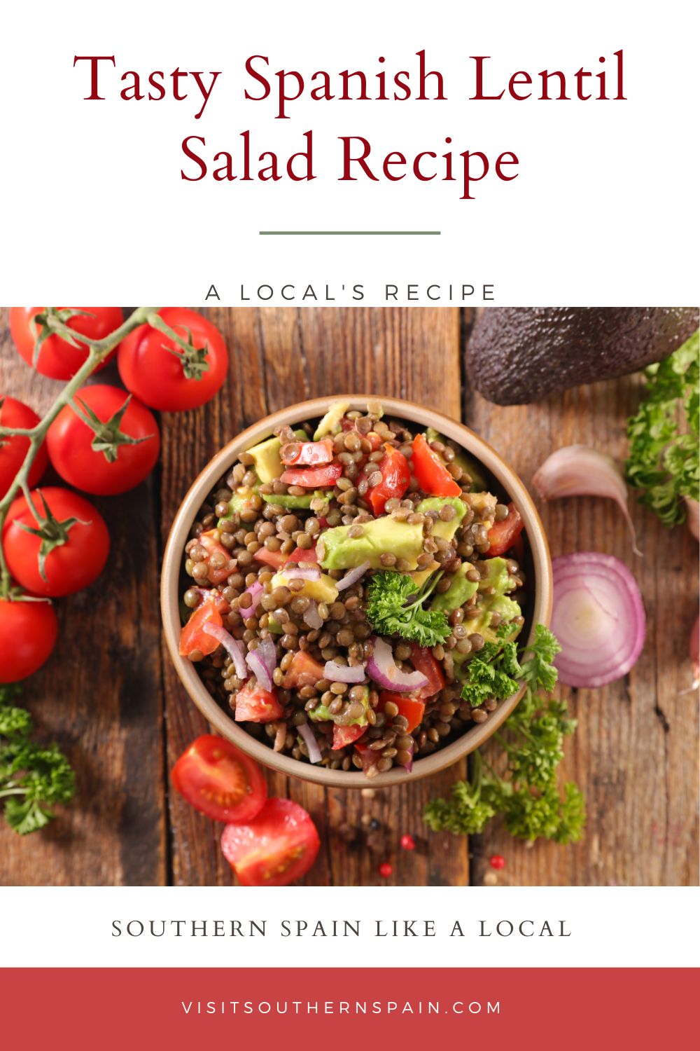 Healthy Spanish Lentil Salad Recipe - Visit Southern Spain