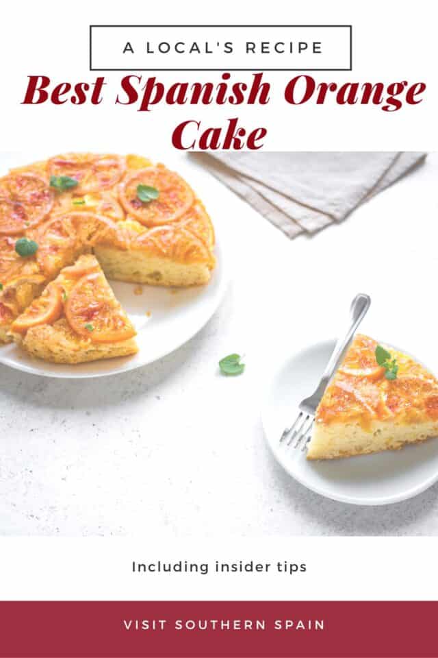 Heavenly Spanish Orange Cake Recipe - Visit Southern Spain