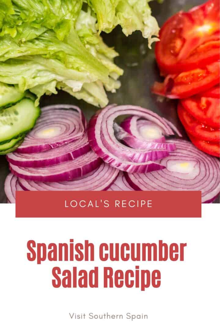 Easy Ensalada de Pepino - Spanish Cucumber Salad Recipe - Visit ...