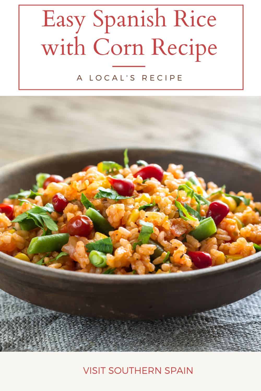 Quick Spanish Rice with Corn Recipe - Visit Southern Spain