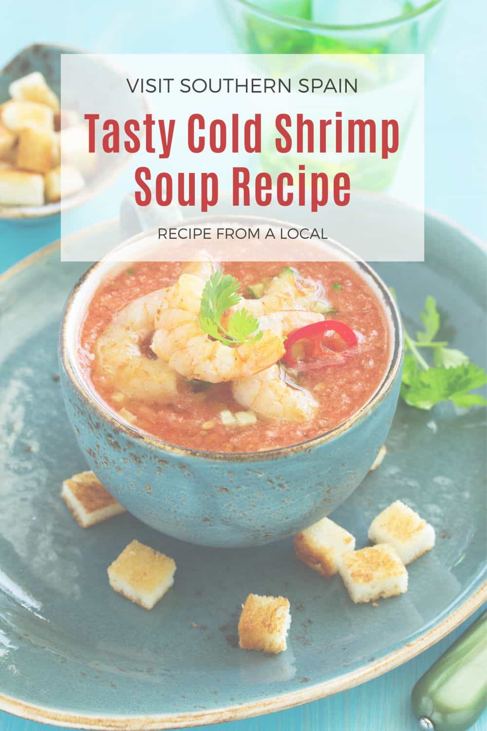 Easy Cold Shrimp Soup Recipe from Spain - Visit Southern Spain