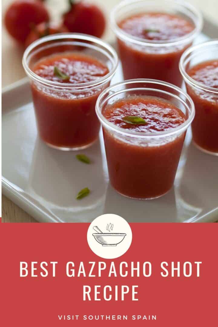 Easy Gazpacho Shot Recipe - Visit Southern Spain