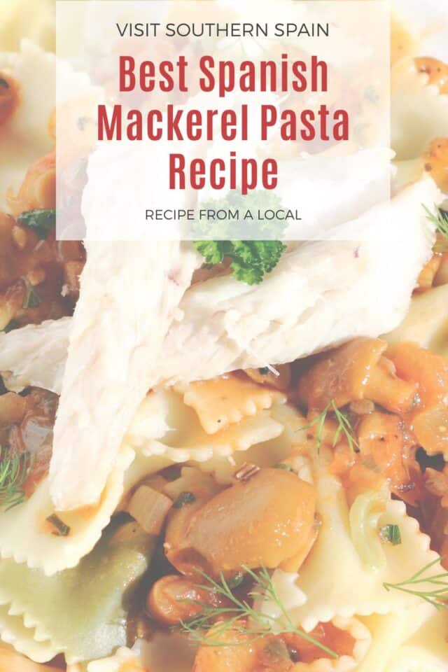 Best Spanish Mackerel Pasta Recipe - Visit Southern Spain