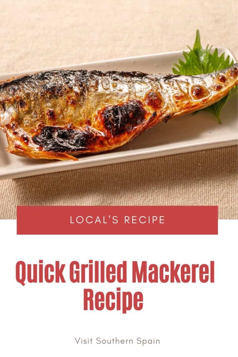Quick Grilled Mackerel Recipe from Spain - Visit Southern Spain