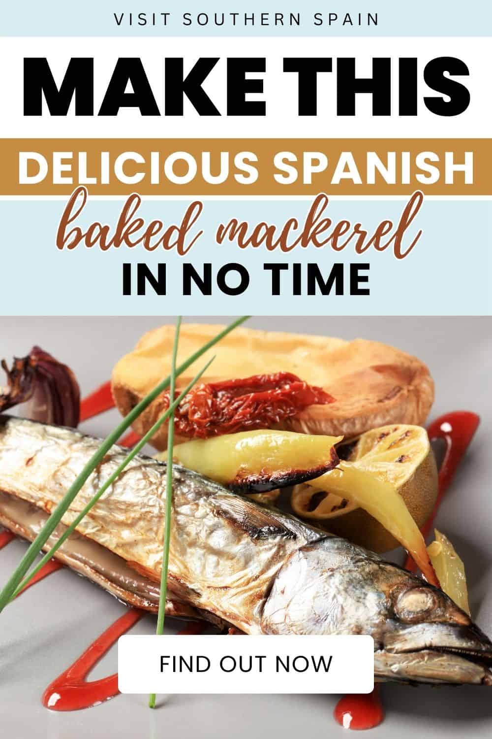 Easy Spanish Baked Mackerel Recipe - Visit Southern Spain