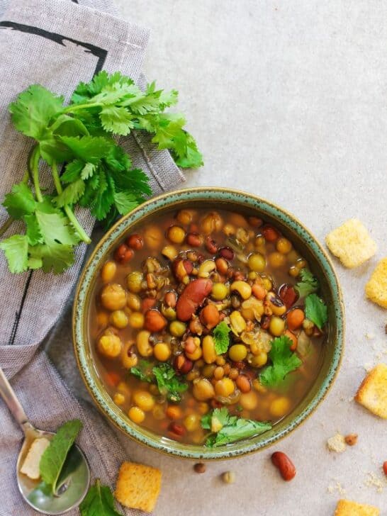 Simple Spanish 5 Bean Soup Recipe - Visit Southern Spain