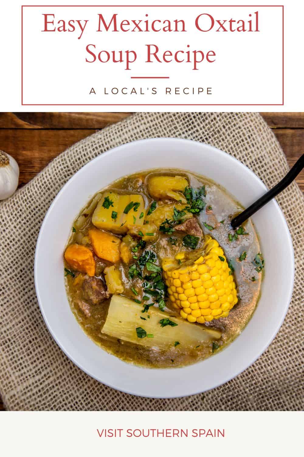 Delicious Mexican Oxtail Soup Recipe - Visit Southern Spain