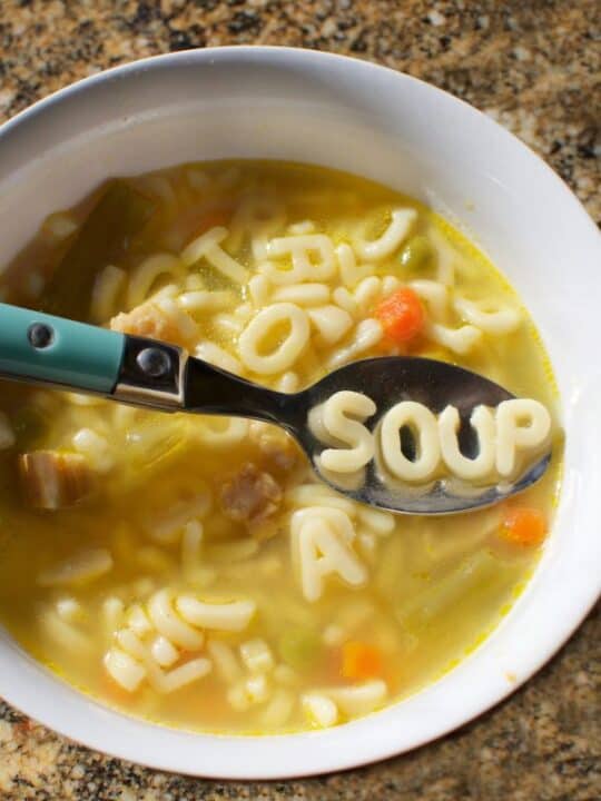 Super Easy Alphabet Soup Recipe - Visit Southern Spain