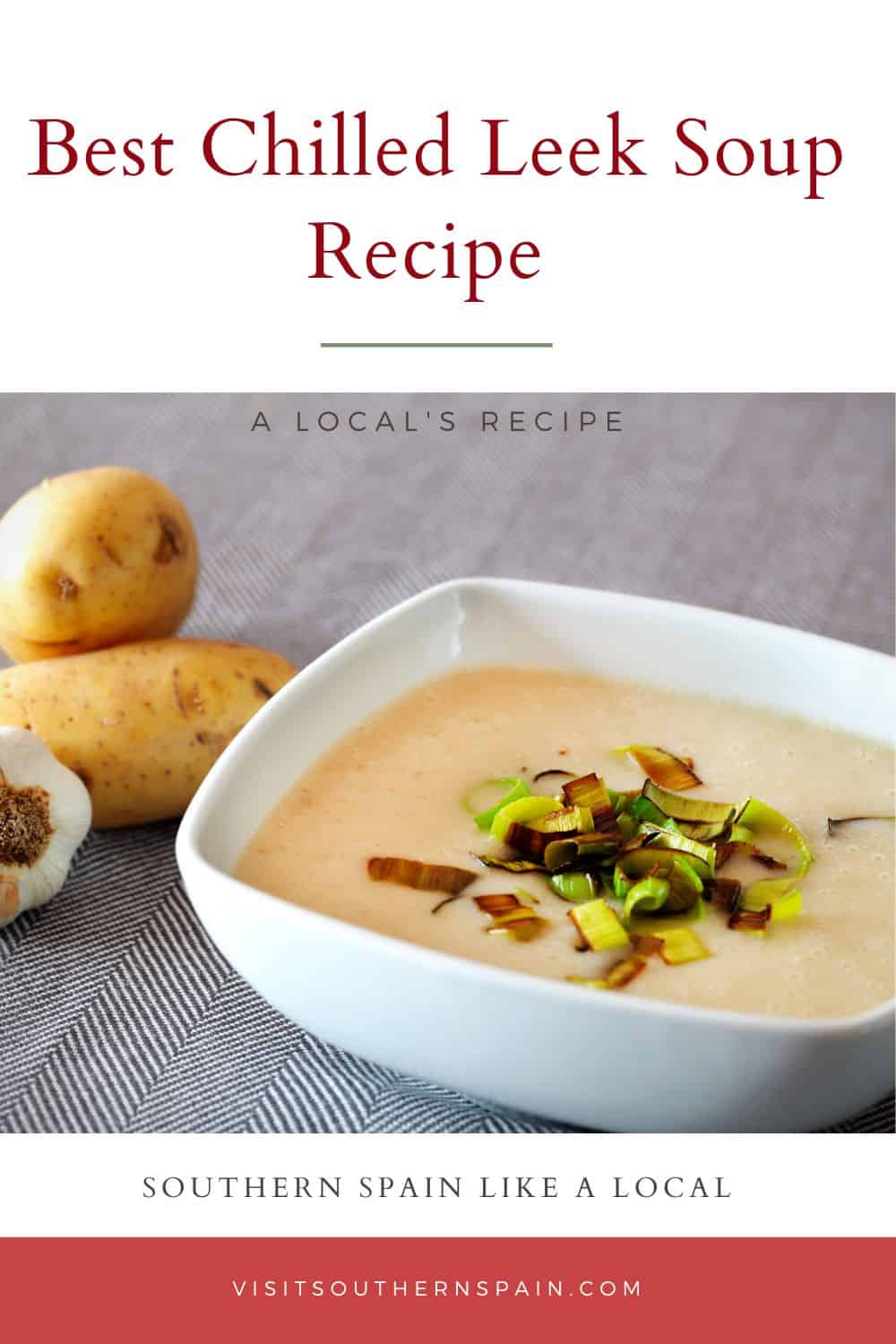 Chilled Leek Soup Recipe from Spain - Visit Southern Spain