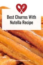 Amazing Churros With Nutella Recipe - Visit Southern Spain