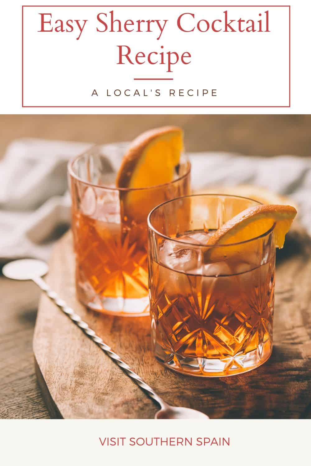 Best Sherry Cocktail Recipe - Visit Southern Spain