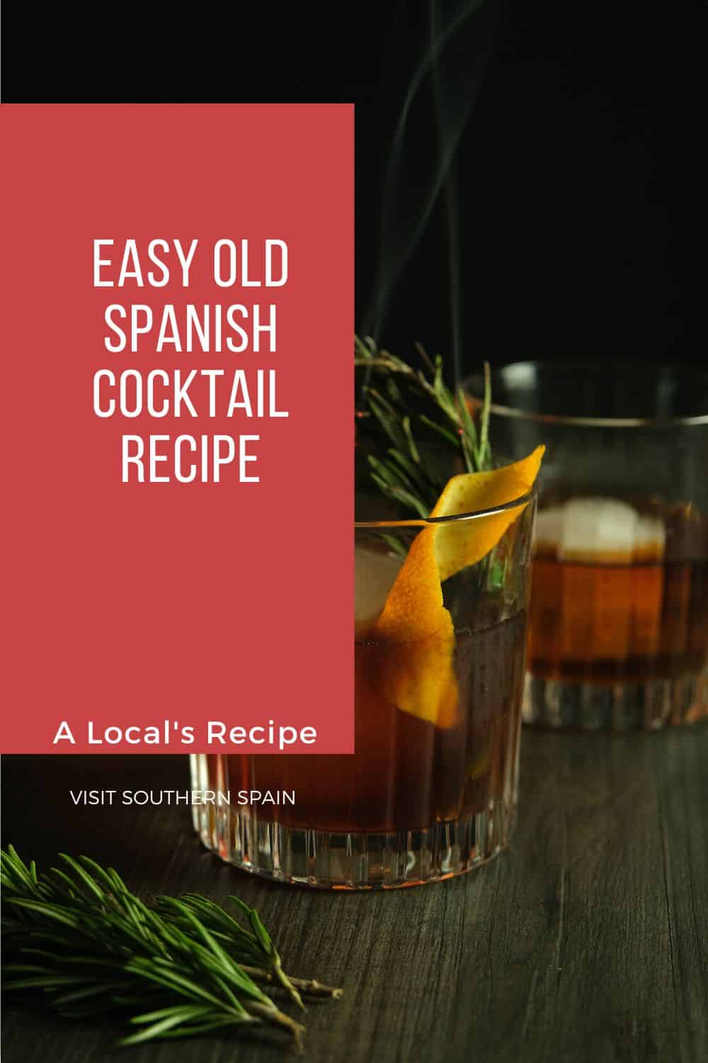 Amazing Old Spanish Cocktail Recipe - Visit Southern Spain
