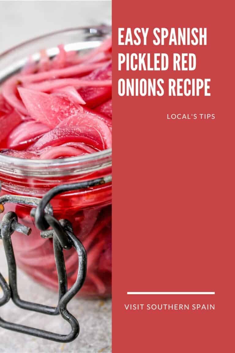 Easy Spanish Pickled Red Onions Recipe - Visit Southern Spain