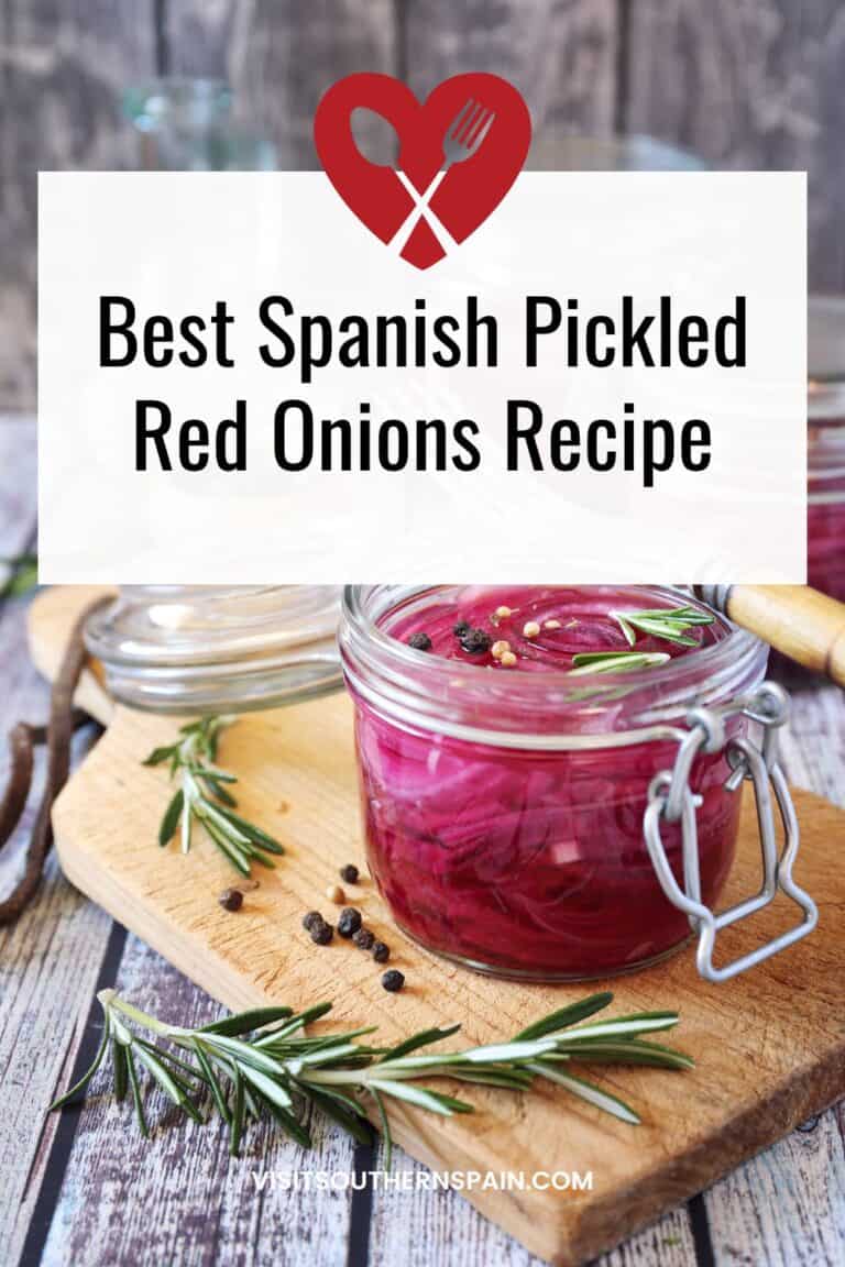 Easy Spanish Pickled Red Onions Recipe - Visit Southern Spain